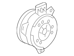 2006-2008 GM Fan Motor - Passenger Side (RH) 19130471 | TascaParts.com