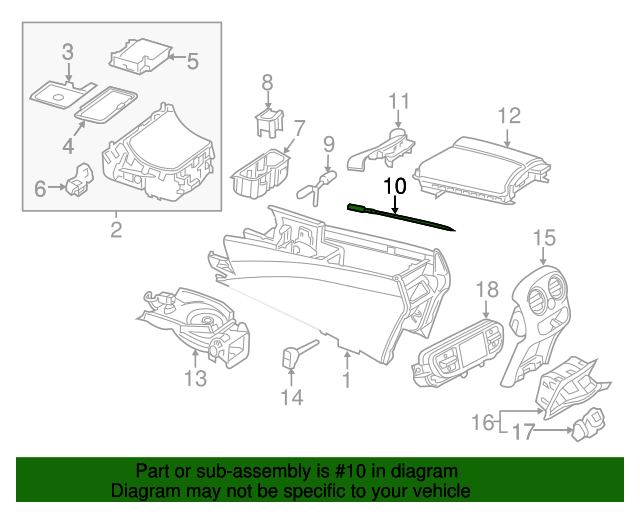 000-906-31-05-9051 - Courtesy Light 2016-2021 Mercedes-Benz | Mercedes ...