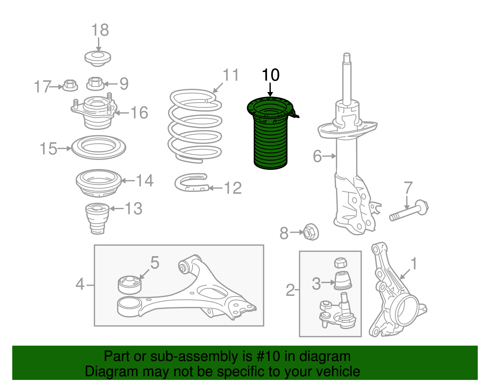 51403-TR7-A01 - Dust Shield 2012 Honda Civic | Honda Parts Online