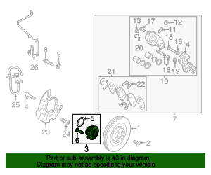 2015-2019 Hyundai Hub Assembly 51750-C5000 | OEM Parts Online