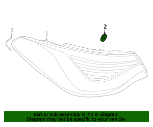 Genuine BMW 63-21-9-880-427 | Tail Lamp Assembly Seal | FREE Shipping ...