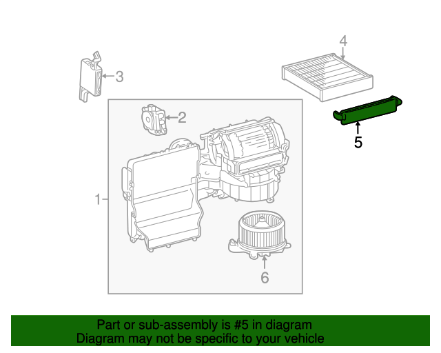 2005-2021 Toyota Plate, Cover(For Air Filter) 88899-07010 | Toyota Parts Center