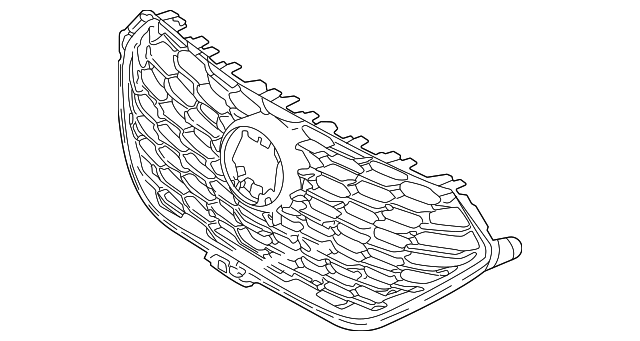 2021-2023 Toyota Highlander Upper Grille 53111-0E330 | Toyota Parts Center