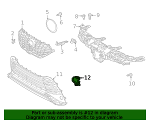 2021-2024 Toyota Highlander Lamp Bracket 81481-0E230 | Sparks Parts