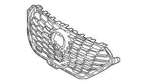 2021-2023 Toyota Highlander Upper Grille 53111-0E330 | Toyota Parts Center