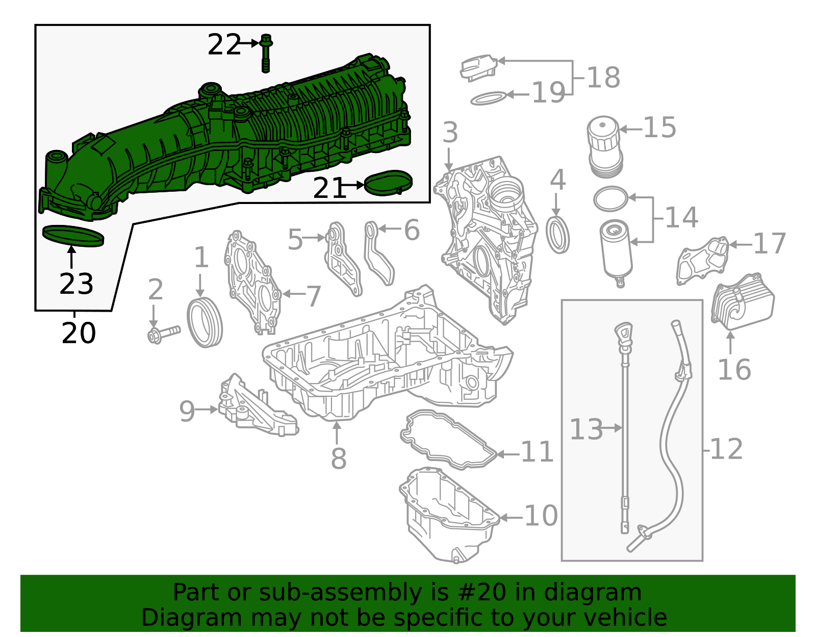 2015-2023 Mercedes-Benz Intake Manifold 276-090-02-00 | Retail ...