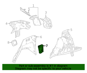 2020-2023 GM Lower Filler 60004905 | GMPartsDirect.com