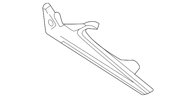42707484 - Passenger Side Outer Rear Panel Drain Gutter 2021 Chevrolet ...