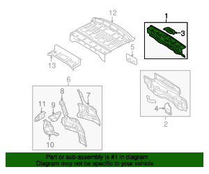 2006-2017 Volkswagen Rear Body Panel 3C5-813-311 | OEM Parts Online