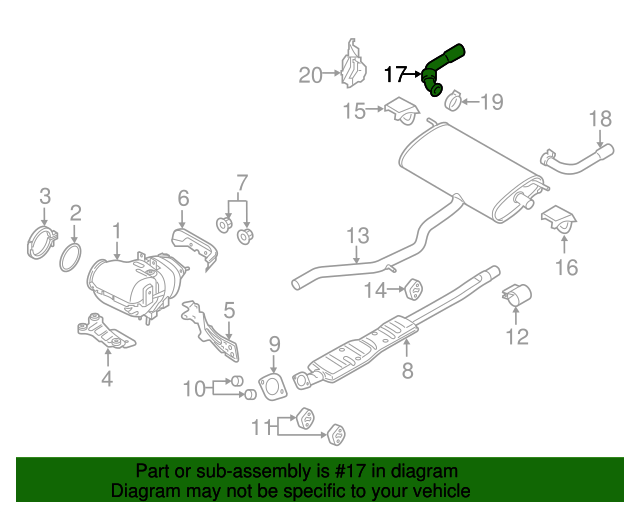 31405443 - Tail Pipe Extension - 2016-2020 Volvo XC90 | Volvo OEM Parts ...