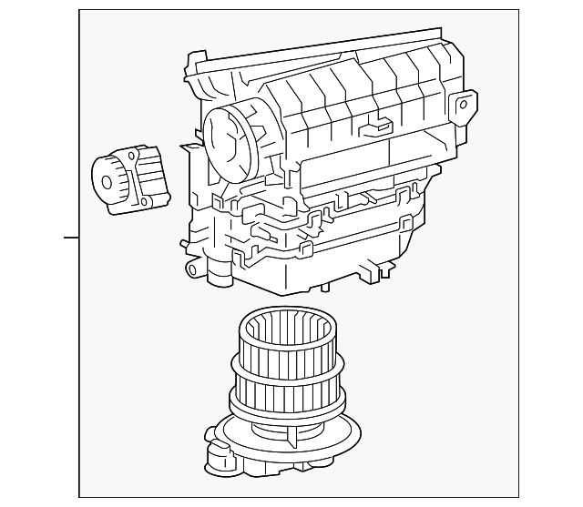 2013-2021 Lexus Blower Assembly 87130-30840 | OEM Parts Online
