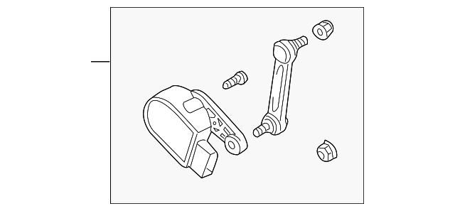 2007-2010 Volkswagen Touareg Level Sensor 7L6-616-571 | OEM Parts Online
