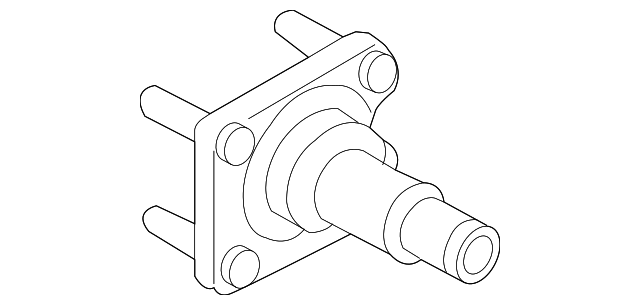 2004-2015 GM Spindle - Passenger Side (RH) 96535152 | NewGMParts.com