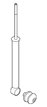 2004-2011 GM Rear Shock Absorber 96980829 | GMPartsDirect.com