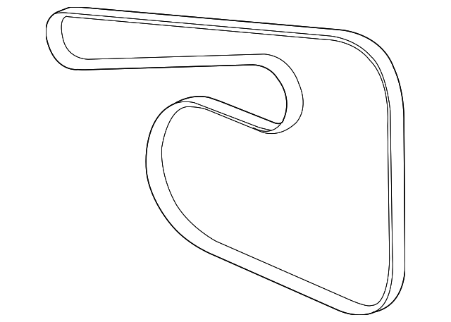 2013-2019 GM V-Ribbed Serpentine Belt 12627134 GM | GMPartsDirect.com