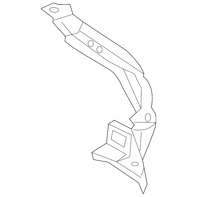 2014-2020 Mitsubishi Outlander Rear Pillar 5314A551 | Mitsubishi Parts ...