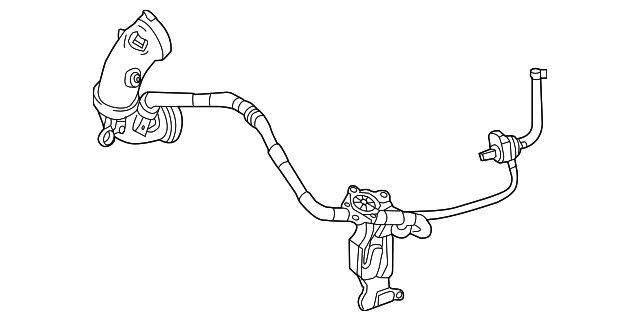 Remanufactured Intake Line 274-090-56-00-80 | MB Parts Center