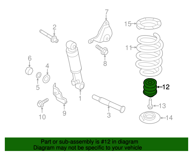 2013-2018 Hyundai Bumper 55326-2W000 | OEM Parts Online