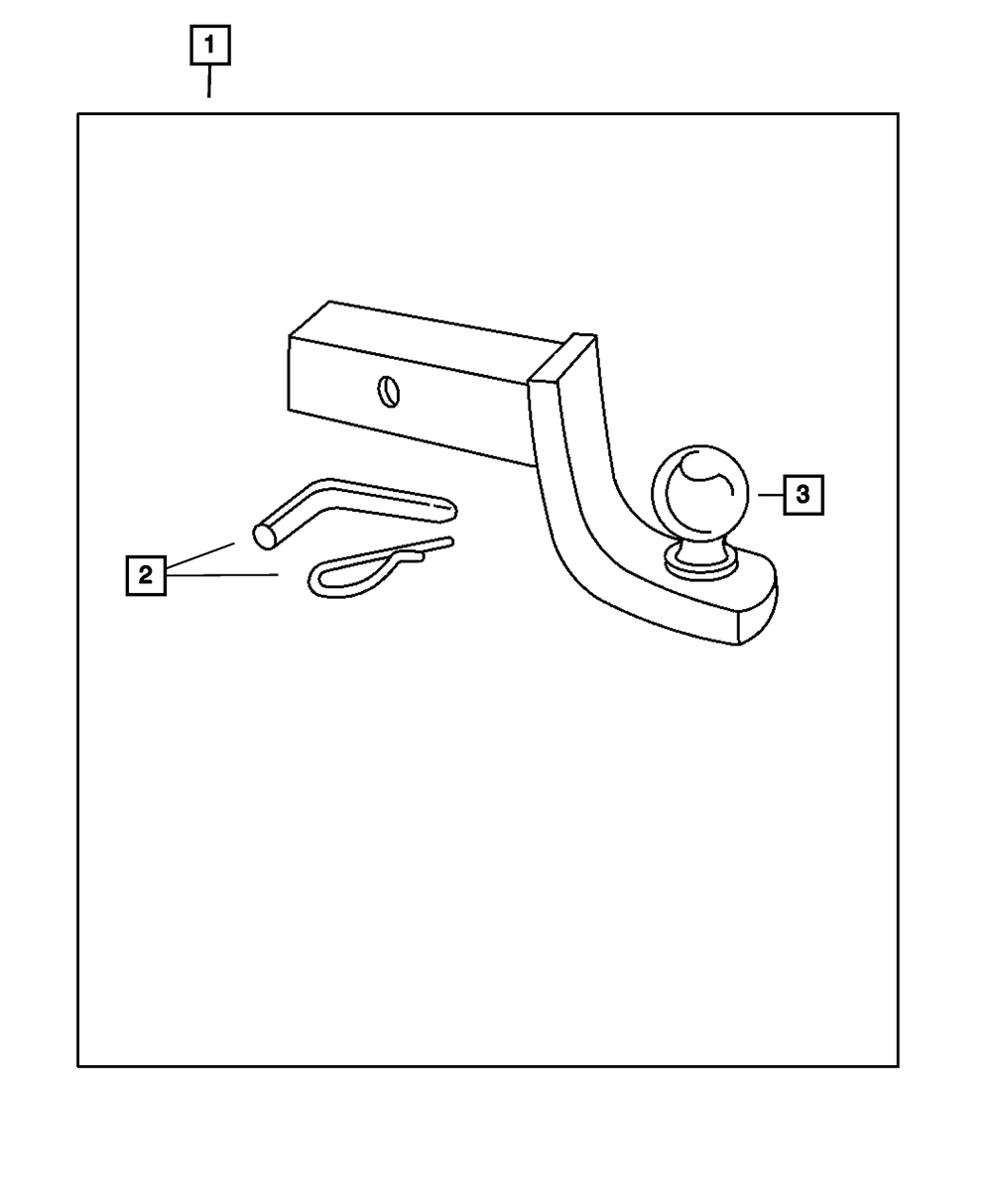 2002-2025 Mopar Trailer Hitch Ball Mount 82213547 | Mopar eStore