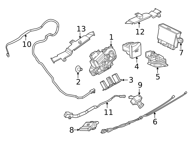 2021-2023 Ford Mustang Mach-E Harness Shield LJ8Z-14A099-A | OEM Parts ...