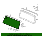 2011-2018 Jeep Windshield 68088537AA | TascaParts.com