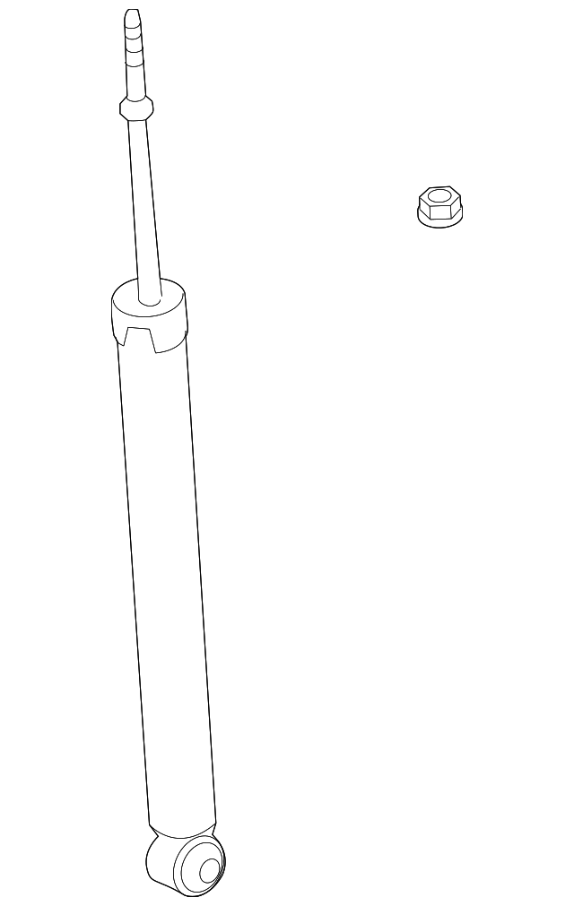 2013-2017 Nissan Juke Shock Absorber E6210-3YV2C | Temecula Nissan Parts