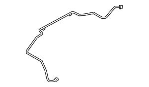 2013-2020 Ford Engine Coolant Overflow Hose DG9Z-8075-C | QuirkParts