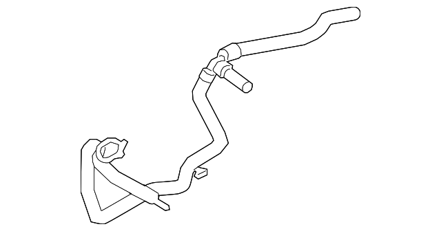 2013-2016 Ford Engine Coolant Overflow Hose DG9Z-18472-V | OEM Parts Online