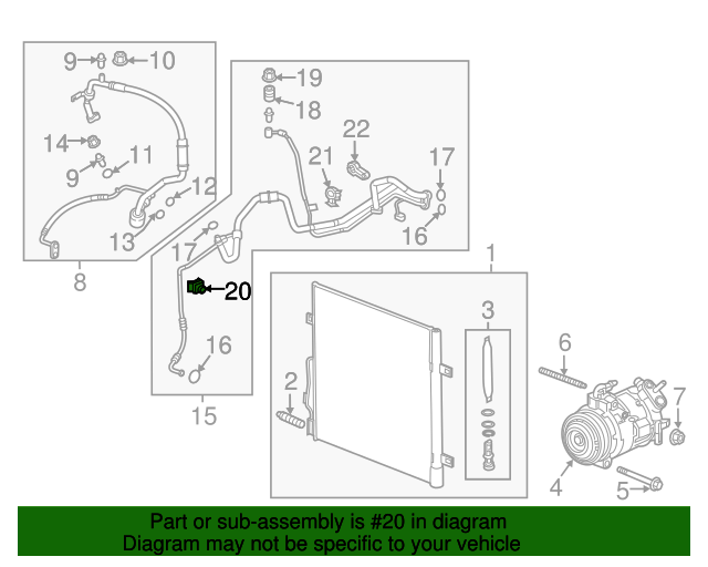 2018-2020 GM Multi-Purpose Clip 11547871 | TascaParts.com