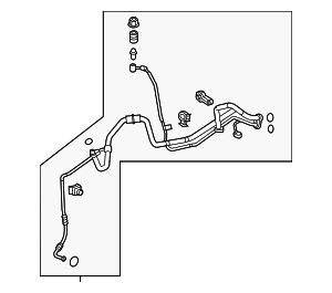 2018-2023 Chevrolet Traverse Air Conditioning Refrigerant Heat ...