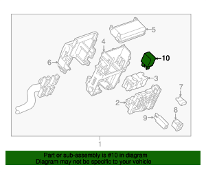 Multi-Purpose Relay 84522233 | OEM Parts Online