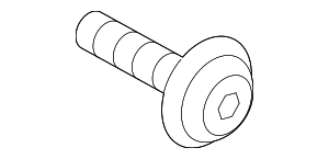 N-910-742-01 - Tail Lamp Assembly Bolt 2008-2023 Audi | Audi OEM Parts