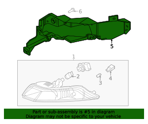 MR3Z-15266-B - Bracket 2021-2022 Ford Mustang | Big 3 Auto Parts