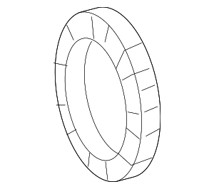 270-010-00-68 - Rear Main Seal Retainer 2016-2023 Mercedes-Benz ...