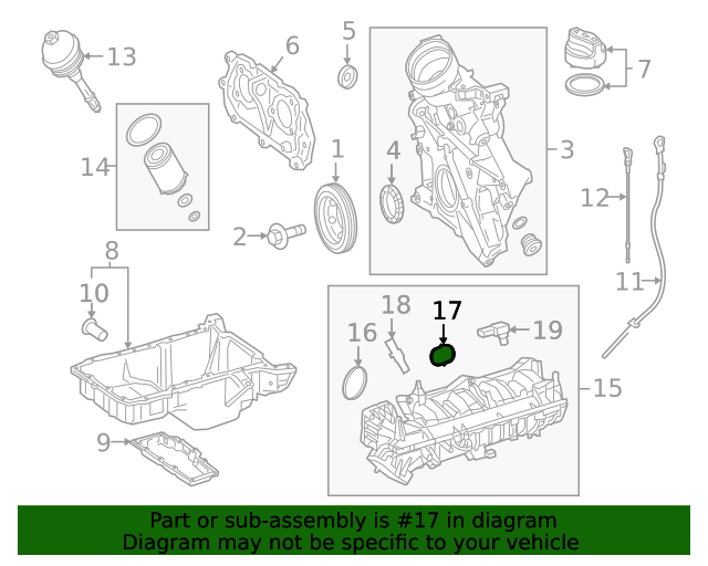 270-096-01-80 - Manifold Gasket 2016-2023 Mercedes-Benz | Mercedes-Benz ...