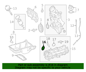 270-096-00-80 - Intake Manifold Gasket 2016-2023 Mercedes-Benz ...