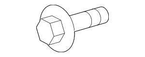 019-990-65-01 - Vibration Damper Bolt 2016-2023 Mercedes-Benz ...