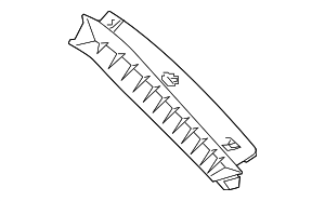 84358857 - Side Gate Trim | My GM Part