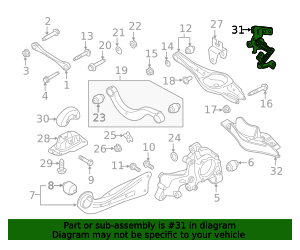 2018-2024 Volkswagen Level Sensor 3QG-512-521 | OEM Parts Online