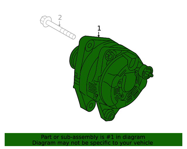 37300-3L060 - Alternator 2020-2024 Kia Telluride | Kia.Parts Store