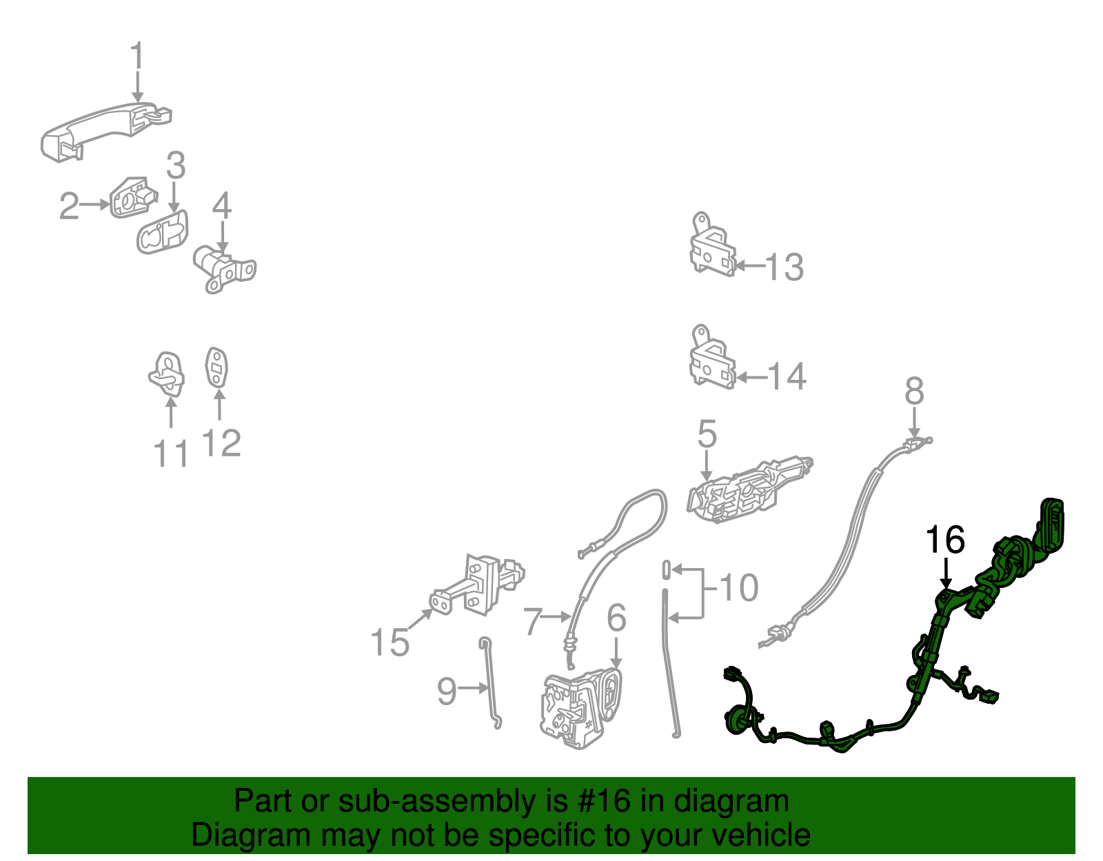 2018-2019 GM Harness 84290984 GM | GMPartsDirect.com