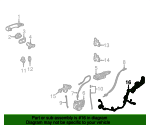 2014-2015 GM Front Driver Side Door Wiring Harness 23171548 GM ...