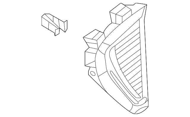 2020-2024 Mitsubishi Outlander Sport Fender Molding 7407A608 ...