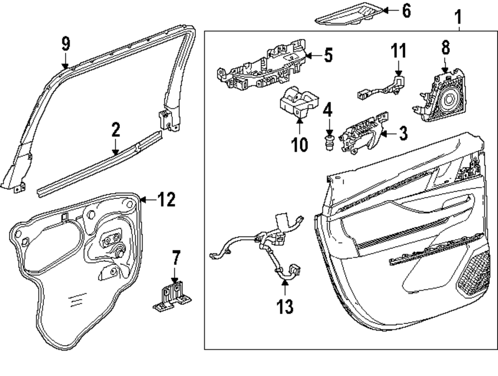 2024-2025 GM Water Deflector 84861539 | GM Parts Center