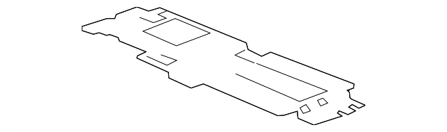 2019-2021 GM Exhaust Front Heat Shield 84366684 | TascaParts.com