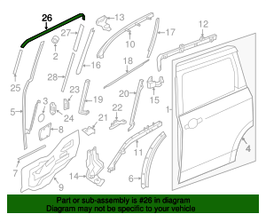 2013-2017 Nissan Quest Tape 82815-1JA1C | OEM Parts Online