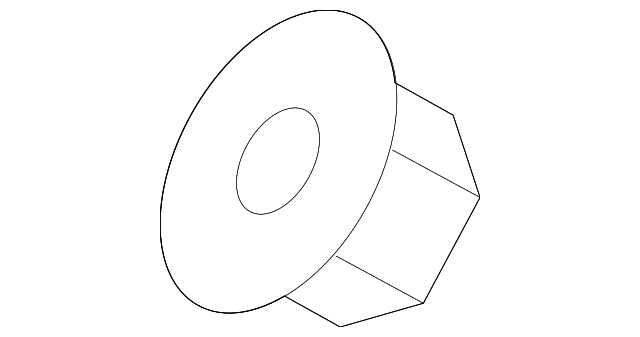 90467-06121 - Wheelhouse Liner Retainer Clip - 2007-2023 Lexus ...