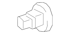 90189-A0008 - Wheelhouse Liner Grommet 2013-2025 Lexus | Lexus Parts Outlet