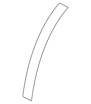 58747-06170 - Quarter Panel Protector For 2019-2024 Lexus | Lexus OE Parts