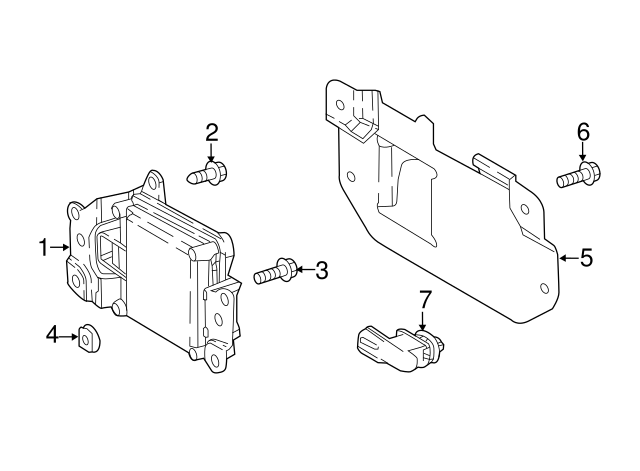 2018-2019 Toyota C-HR Distance Sensor 88210-F4040 | OEM Parts Online